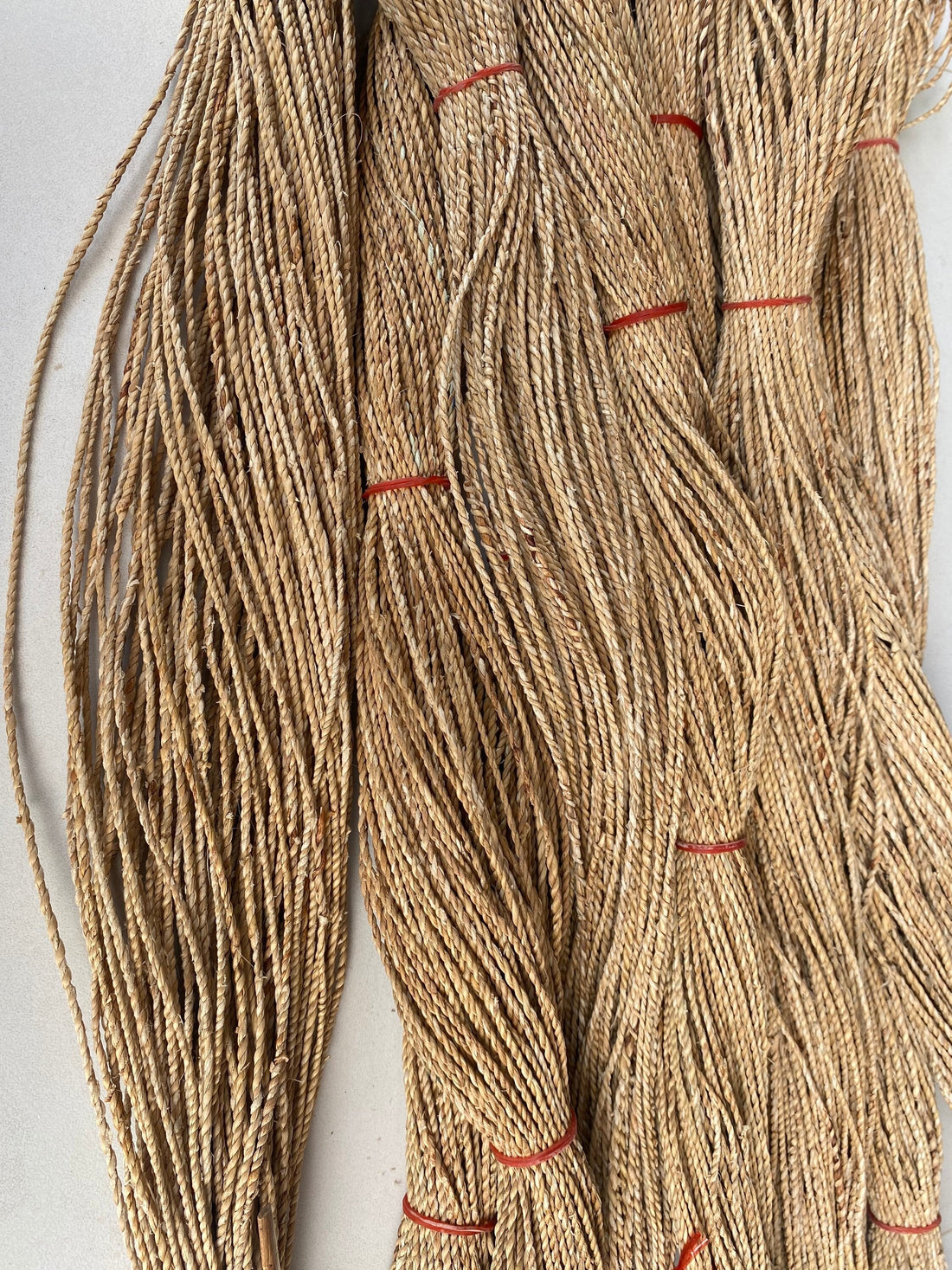 3mm twisted water hyacinth rope, seagrass cord, seagrass rope – nornorbag